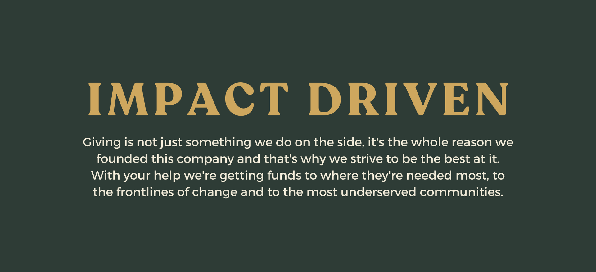 Our nonprofit partners.